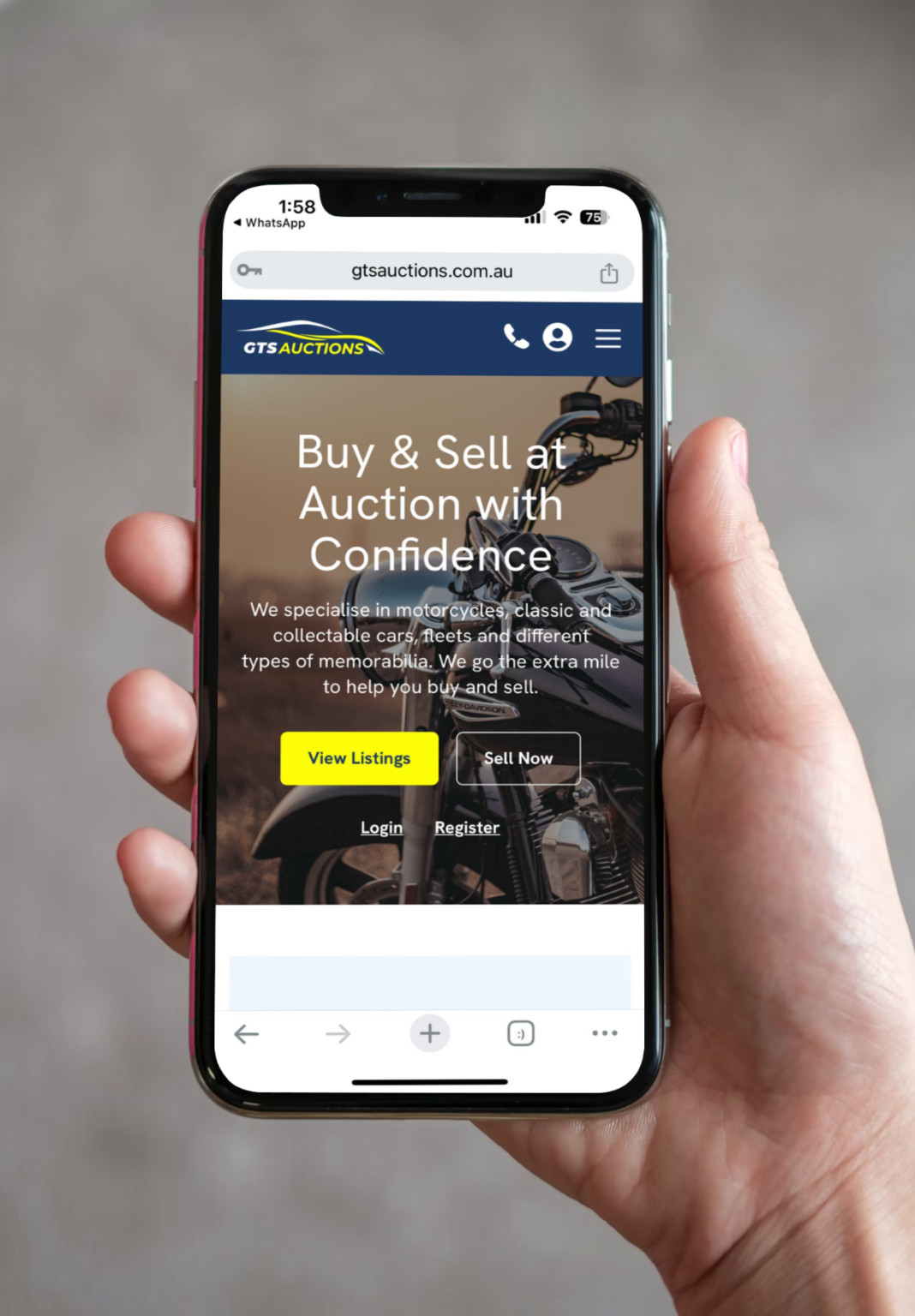 Sell Your Vehicle with GTS Auctions - Quick and Easy Process